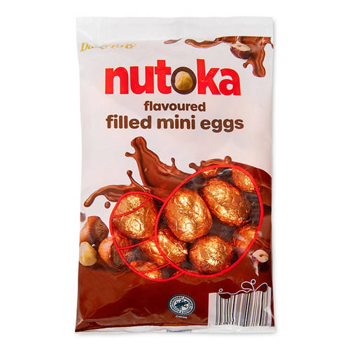 Nutoka Flavoured Filled Mini Eggs | ALDI UK